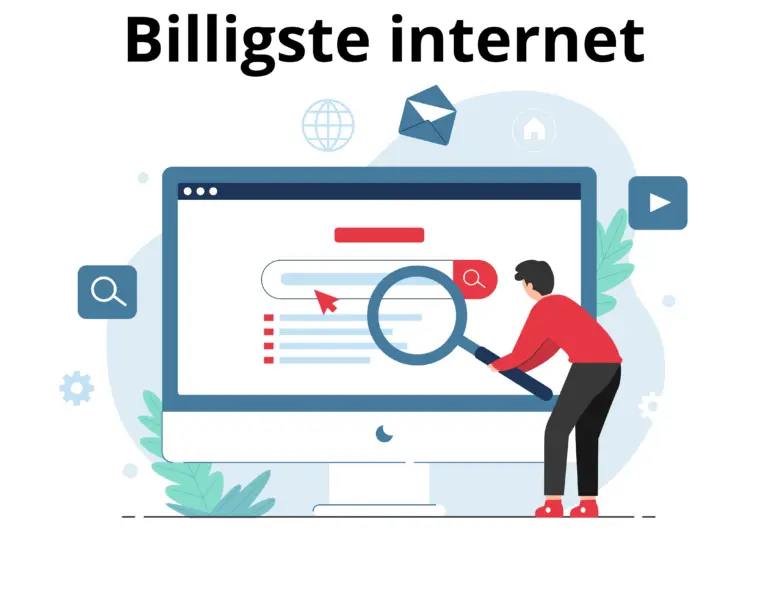 Billigste internet → Find de billigste internet priser i 2025